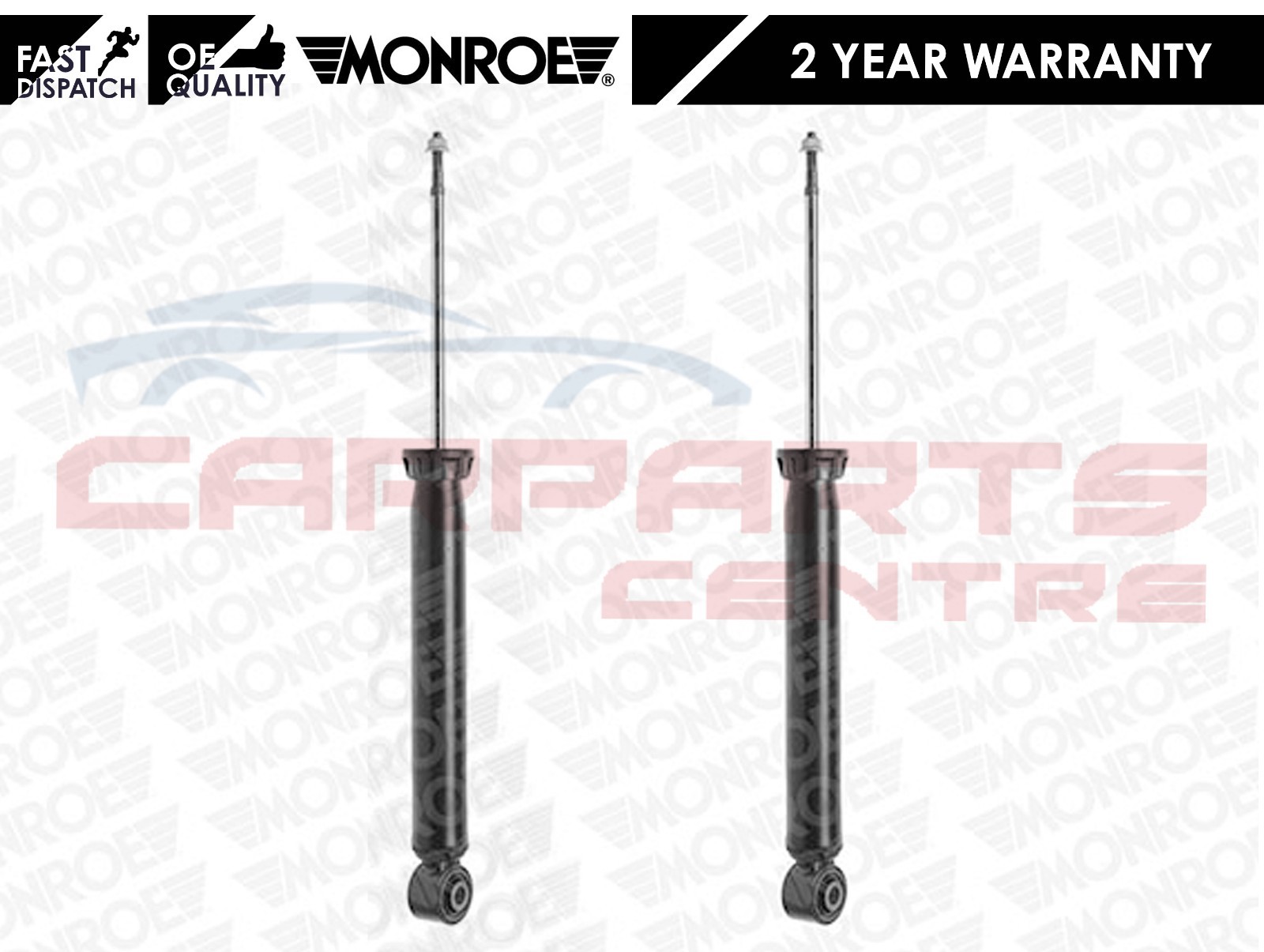 FOR VAUXHALL OPEL INSIGNIA ESTATE 2008- 2 REAR AXLE SHOCK ABSORBERS ...