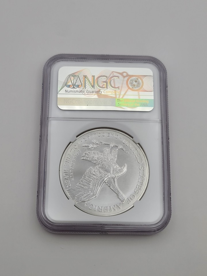 2023 US 1 Dollar Silver Eagle Coin - NGC MS70 - Invention Series ...