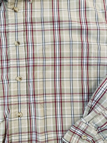 Men’s Pendleton Large Flannel Button Down 100% Cotton Shirt Rn 29685 | eBay