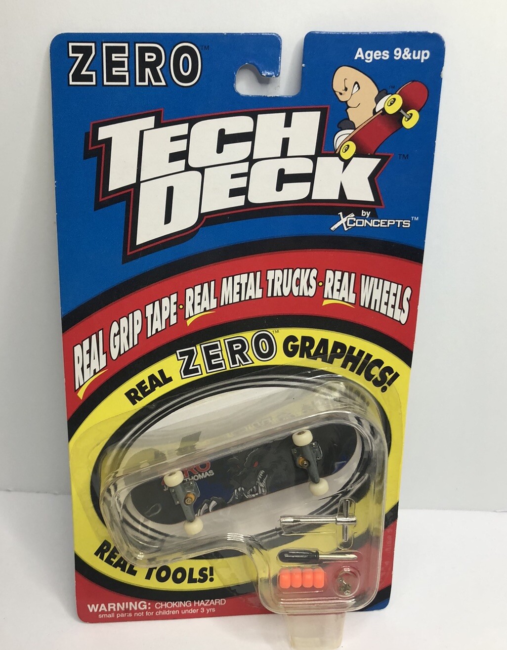 Tech Deck Zero Real Graphics Series 3160 Jamie Thomas NIP