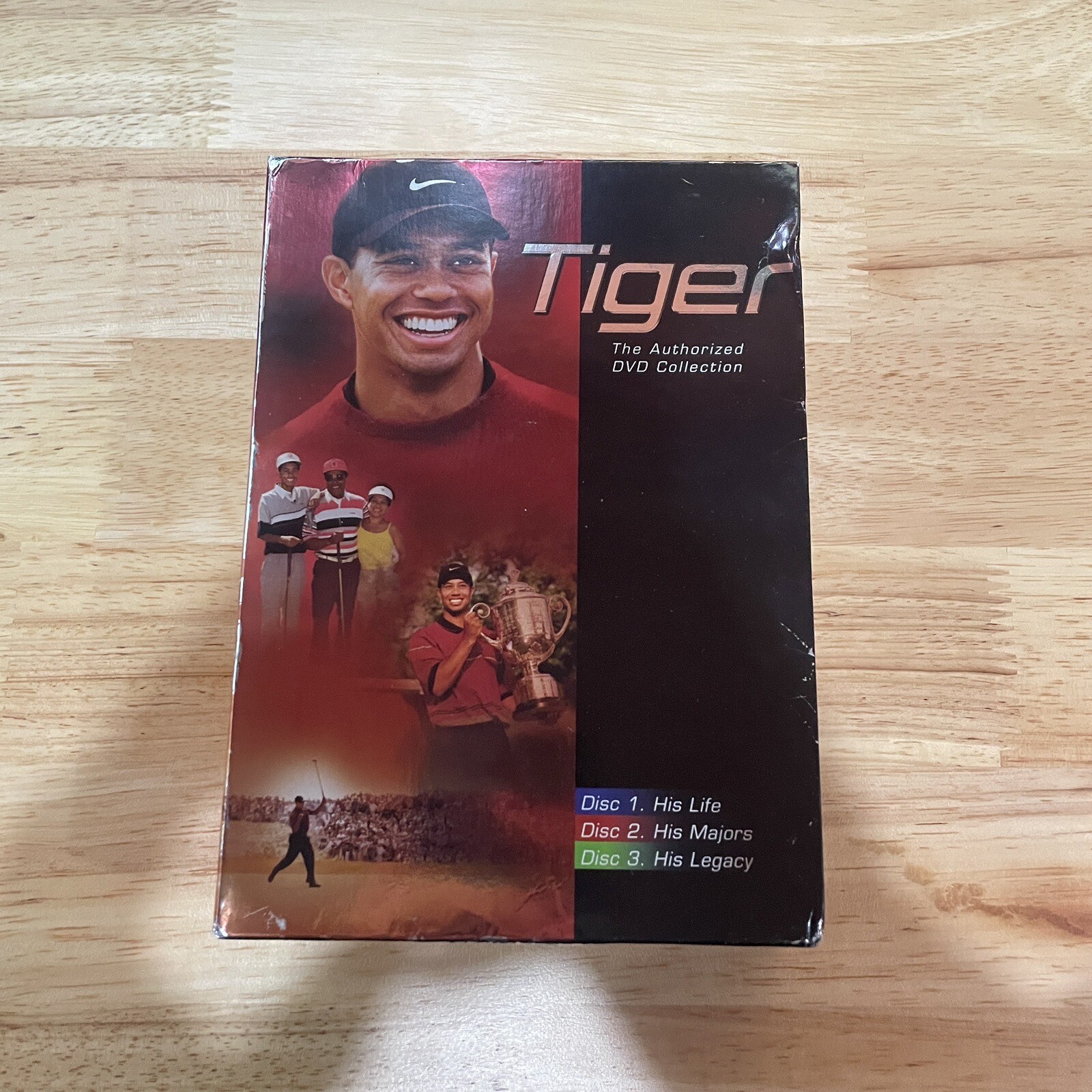 Tiger: The Authorized DVD Collection (DVD, 2004, 3-Disc Set ...