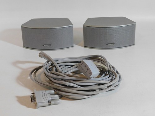 Bose AV3-2-1 GS Series II Media Center Speakers Pair with Cables - Work ...
