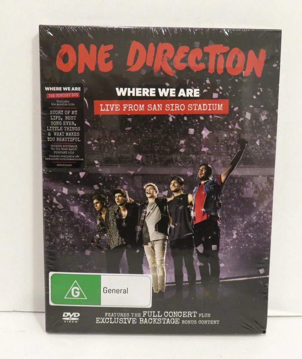 One Direction Live Concert Dvd