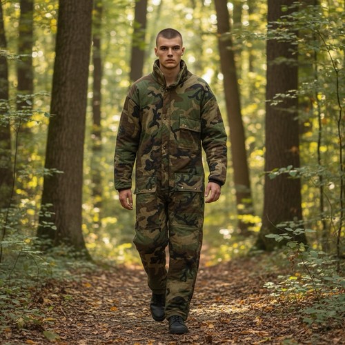 Chiller Killer Camouflage Insulated Thermal Coverall Hunting Side ...