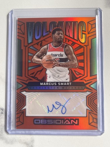 2024-25 Panini Obsidian - Volcanic Signatures Marcus Smart, Marcus ...
