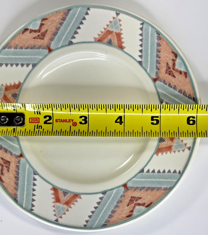 Mikasa Intaglio Santa Fe 3 Piece Set Plate Dinner Salad Dessert ...