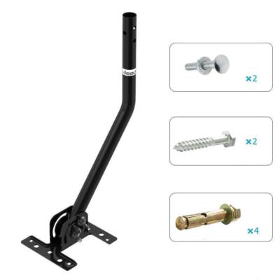 Adjustable Outdoor TV Antenna Mount Pole Attic J-Mount Bracket ...