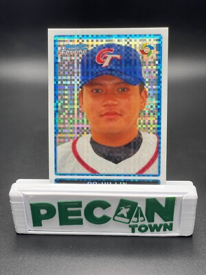 2009 Bowman Chrome World Baseball Classic Po-Yu Lin X-Fractor /250 - SP ...