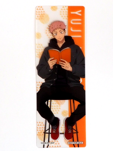 Yuji Itadori Jujutsu Kaisen Reading Fair Animate Bonus Clear Bookmark ...
