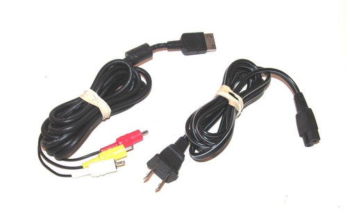 Official Sega Dreamcast Hookups Bundle - AV Cable & AC Power Supply ...