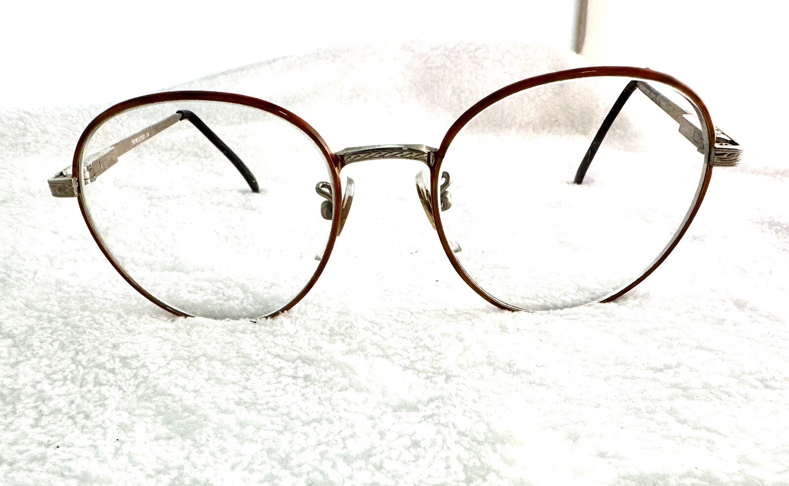 Vintage Frames Semester 14 -Japan Brown Blonde Metal … - Gem