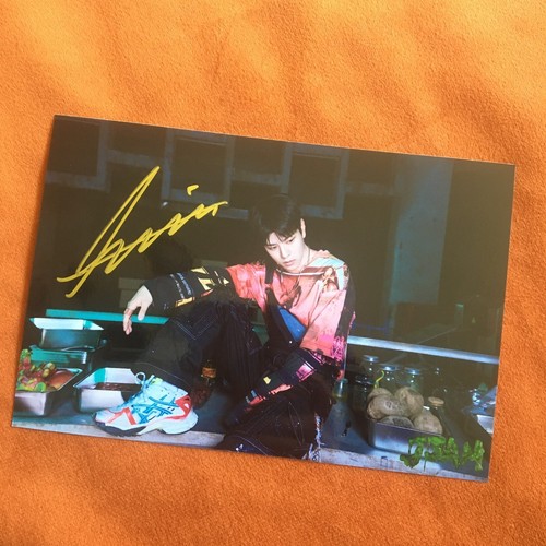 Stray Kids Seung-min Photo JJAM Autographed Signed K-POP Collection 4*6 ...