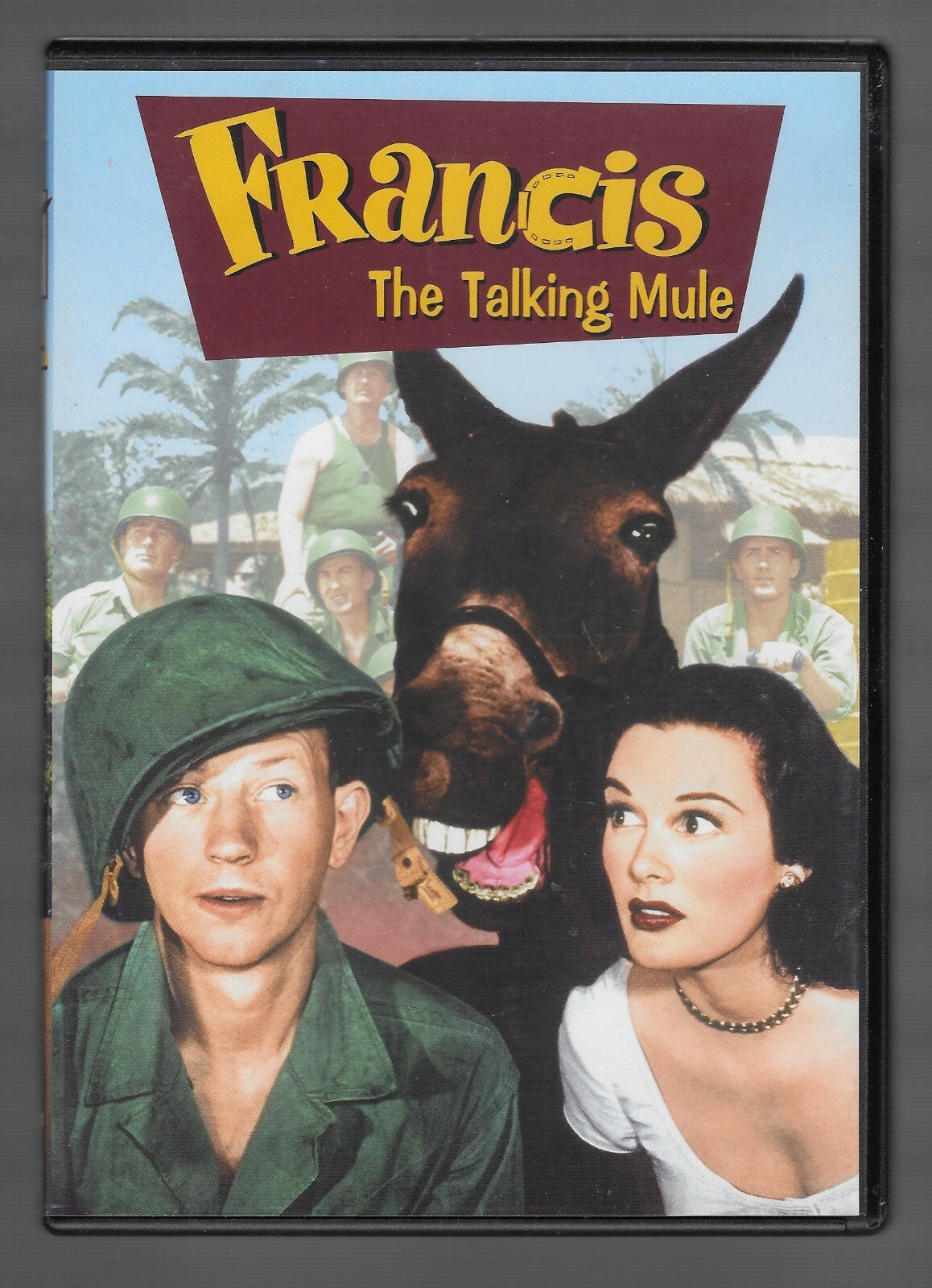 FRANCIS THE TALKING MULE - DVD - DONALD O'CONNOR - PATRICIA MEDINA ...