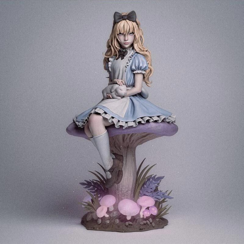 Alice 1/8 1/6 1/4 3D Print Model Kit Unpainted Unassembled GK | eBay