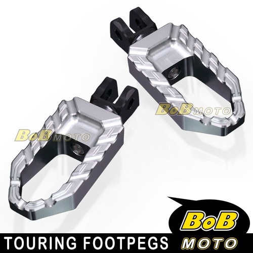 BUZZ Rider Foot Pegs Wide For Cam-Am Spyder RS Models 08-16 15 14 13 12 ...
