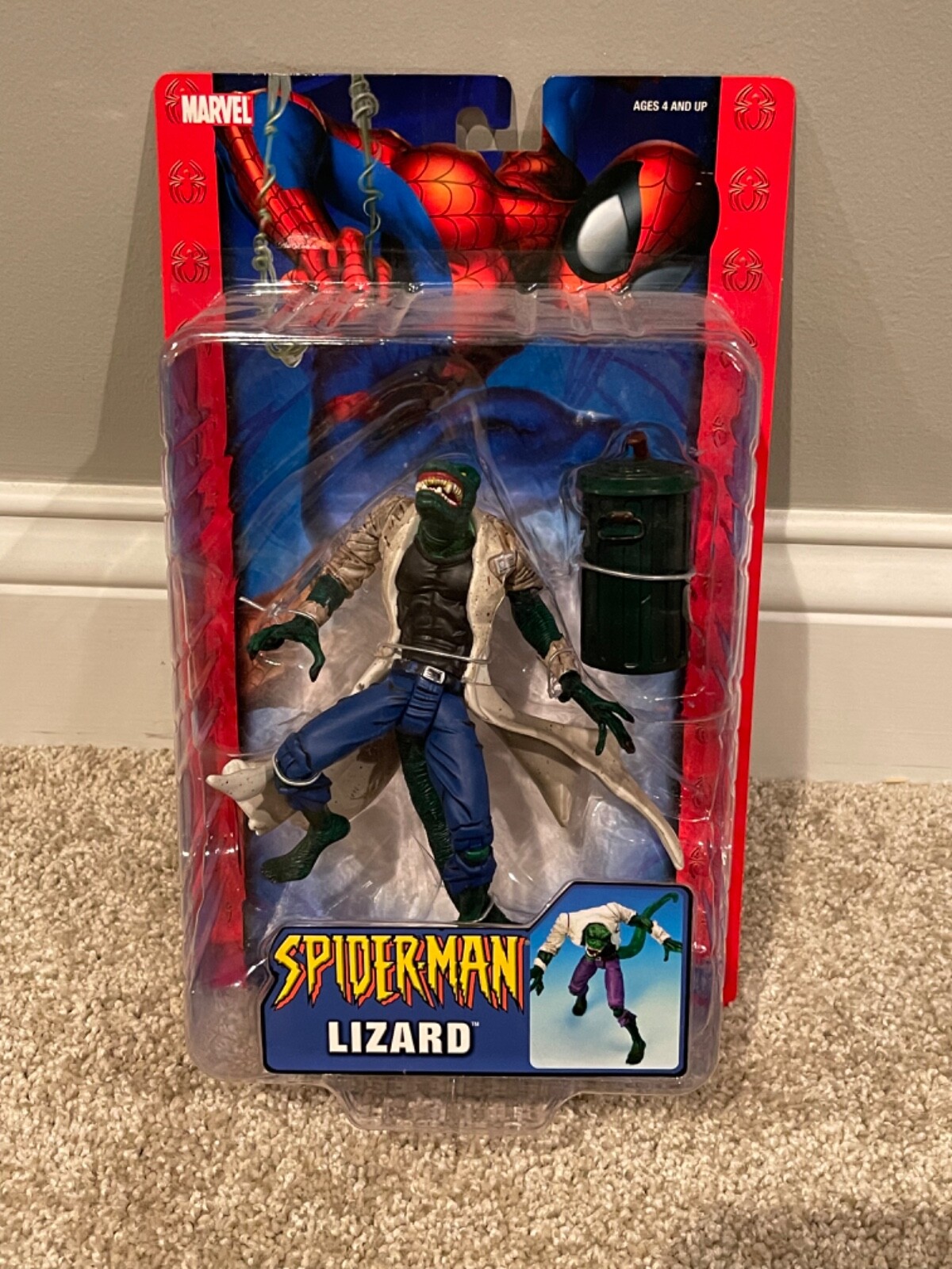 Marvel Comics ToyBiz Spider-man Lizard 2004 Action Figure C32 for sale ...