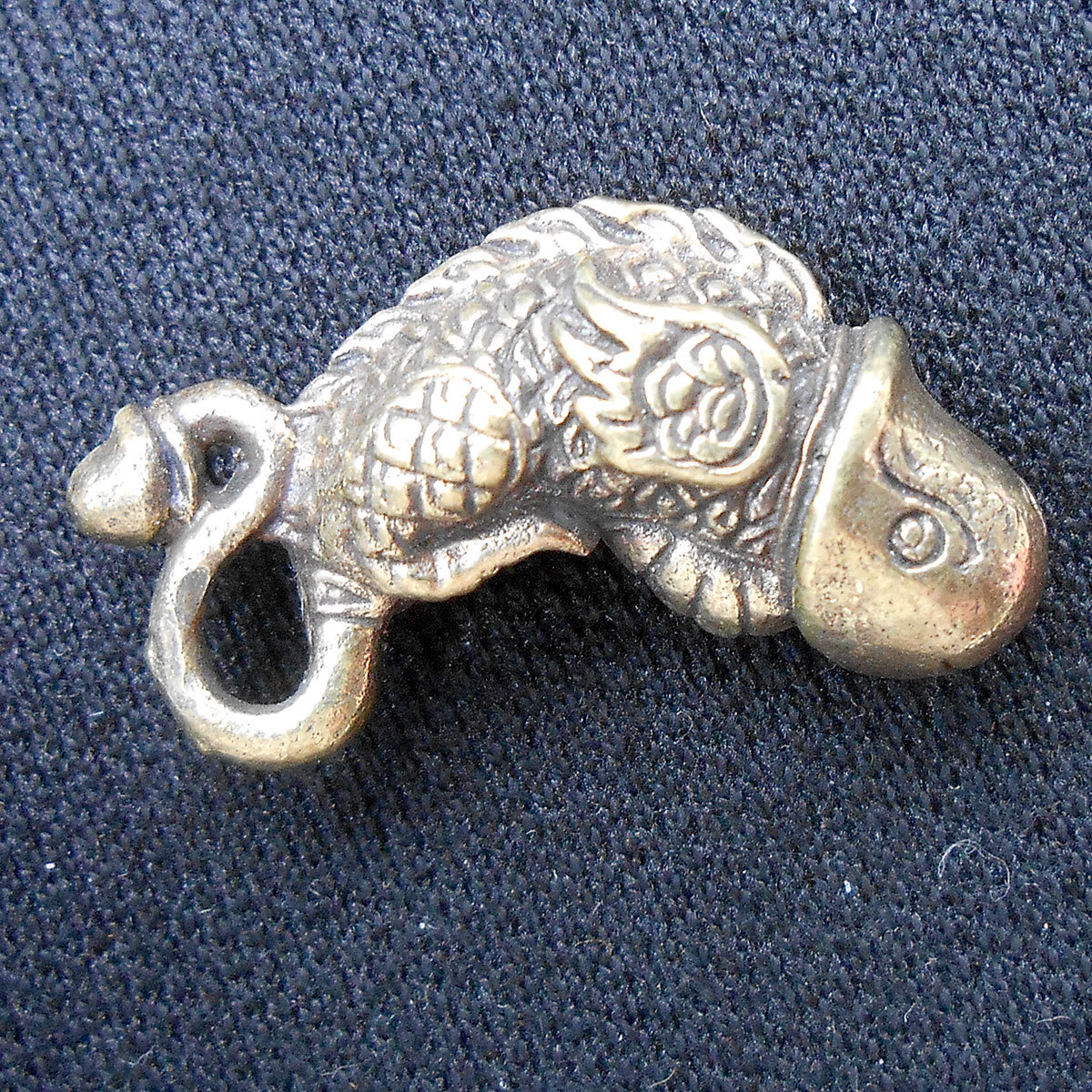 Thai Amulet Brass Sculpture Penis Phallic Erotic Fish Sex Phallus ...
