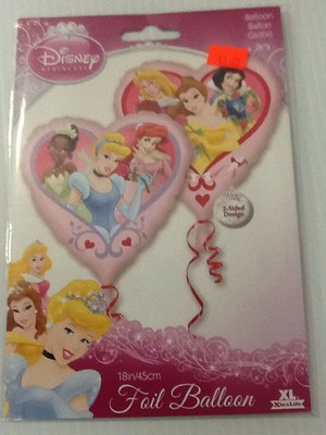 Disney princess pink heart balloon | eBay