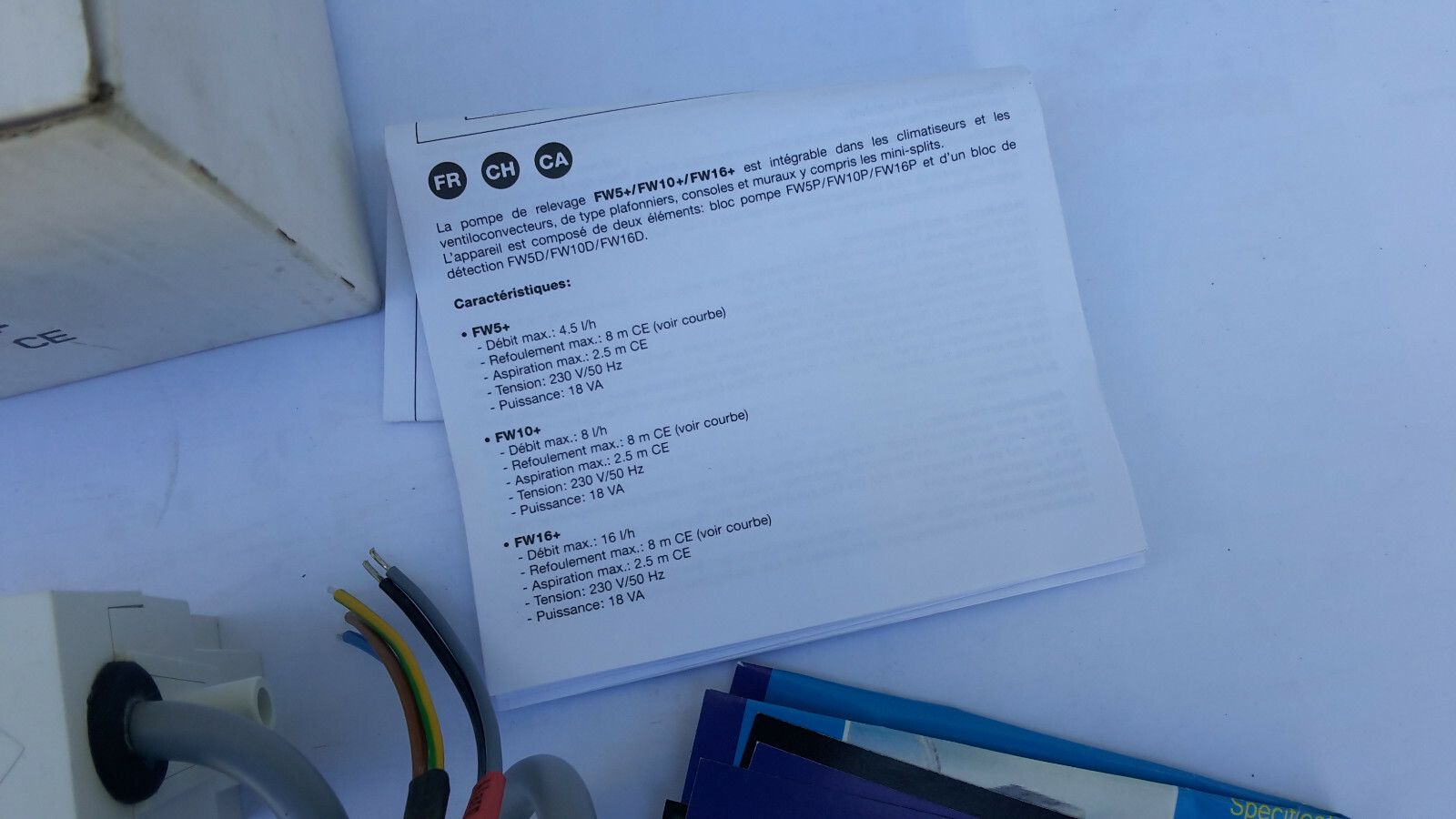 FW10+, GOTEC AC CONDENSATE WATER PUMP FOR AIR-CONDITIONING ...