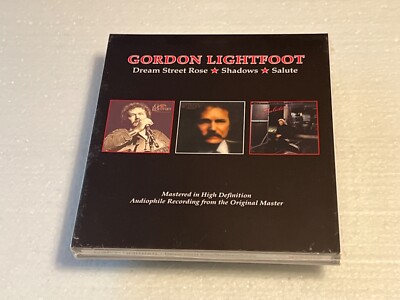 [NEW!!] GORDON LIGHTFOOT - Dream Street Rose/Shadows/Salute 3 ORIG LPs ...