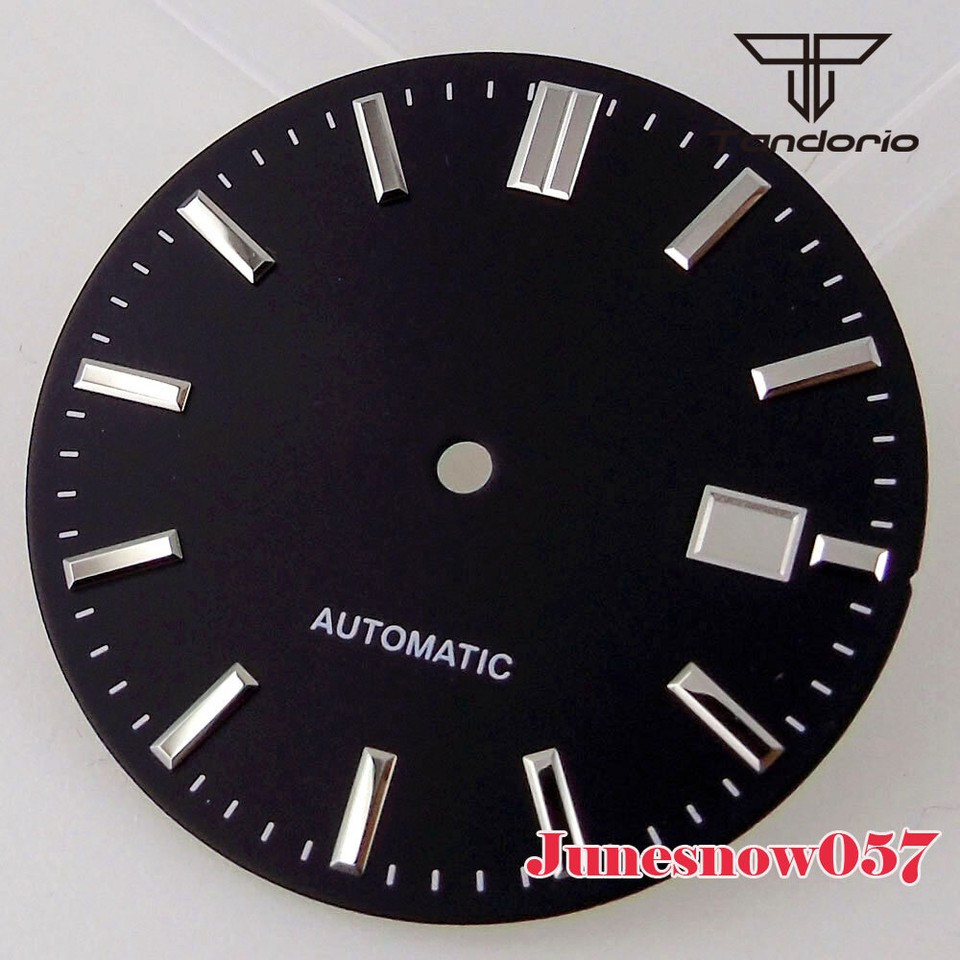 Watch Parts 33.5mm Watch Dial Blue/Pink/Yellow/Black/White Fit NH35A ...