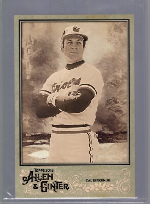2018 Topps Allen and Ginter Box Toppers #BL10 Cal Ripken Jr. | eBay