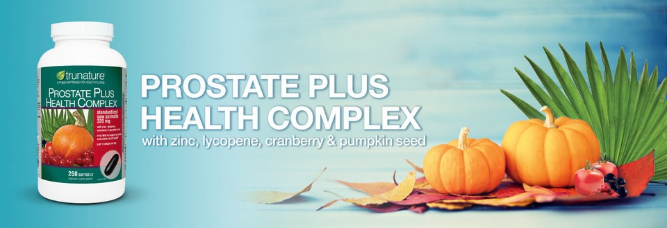 trunature PROSTATE PLUS HEALTH COMPLEX 250 Softgels with Saw Palmento ...