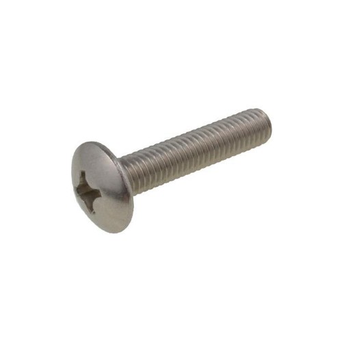 Pack of 5 Stainless 304 Mushroom Machine Screw M5 x 0.80p x 20mm AS1427 ...