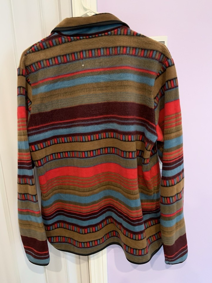 Arctic Image Aztec Acadia National Park Full Zip Fleece Jacket Women's ...