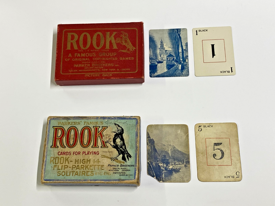 Vintage Rook Card Game by Parker Brothers, Original Box, Full Set ...