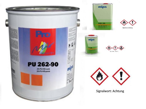 Mipa 2K PU-Lack PU 262 SET Landmaschinen Trecker glänzend 1 ,75 kg | eBay