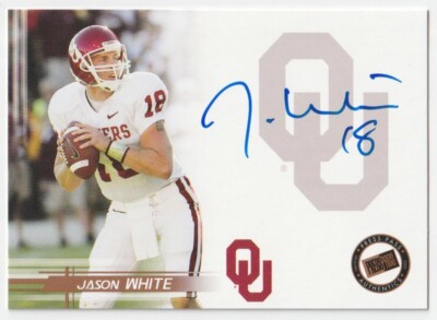2005 Press Pass Football Jason White Auto Pack Fresh NM | eBay