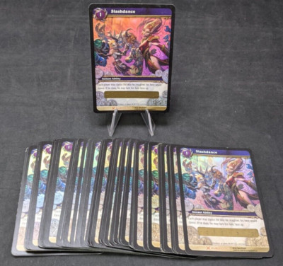 Slashdance - Unscratched - World of Warcraft TCG - Loot Card | eBay
