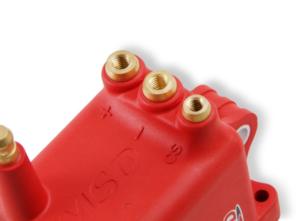 MSD Ignition Coil High Output Red w/Pro 600 Ignition - 8280 | eBay
