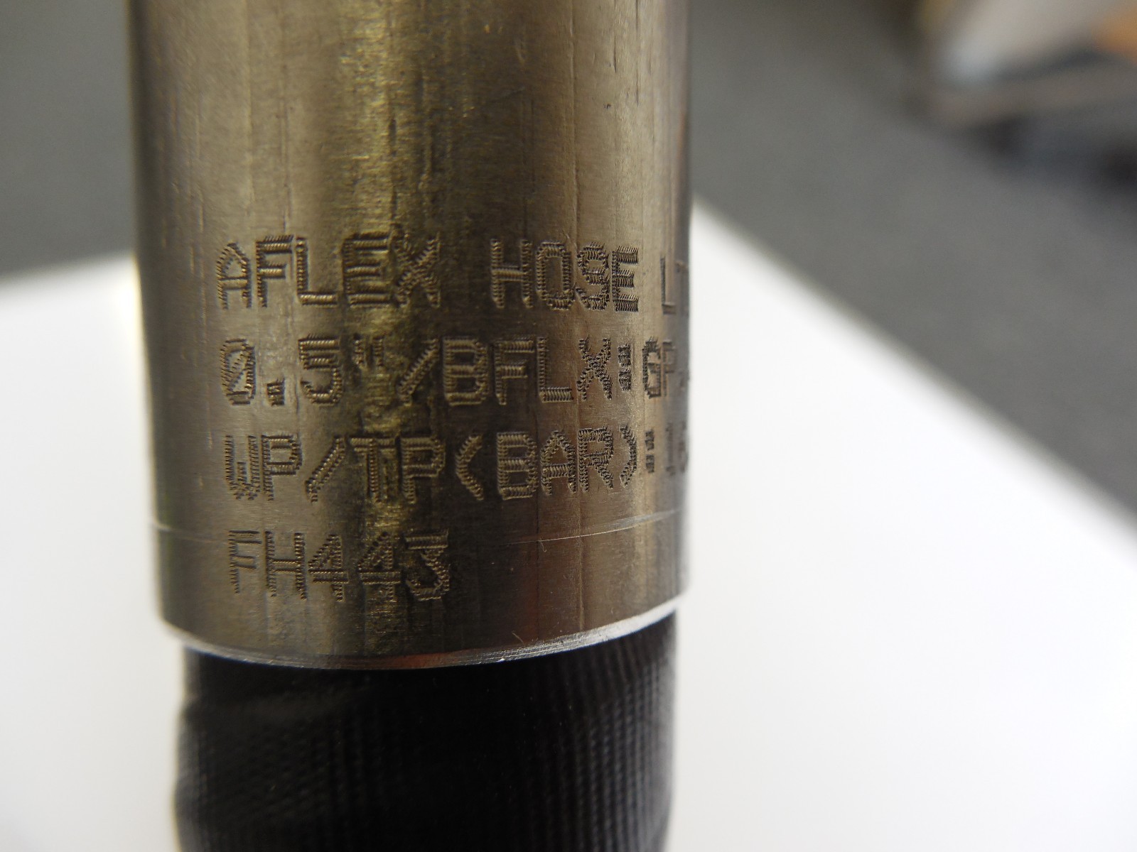 Aflex Bioflex Hose 0.5" BFLX: GP, AS, SS, RC-Black WP/TP 60" Flex Hose ...