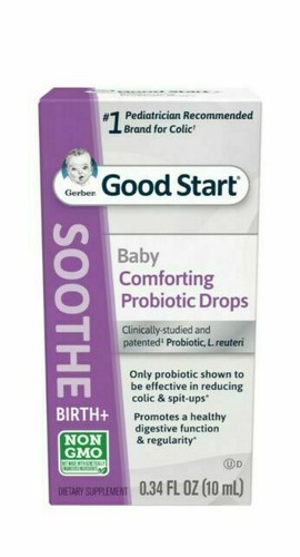 Gerber Good Start Soothe Comforting Probiotic Digestive Drops - 0.34 oz ...