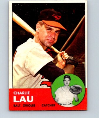 1963 TOPPS BASEBALL #41 CHARLIE LAU MID GRADE GL | eBay