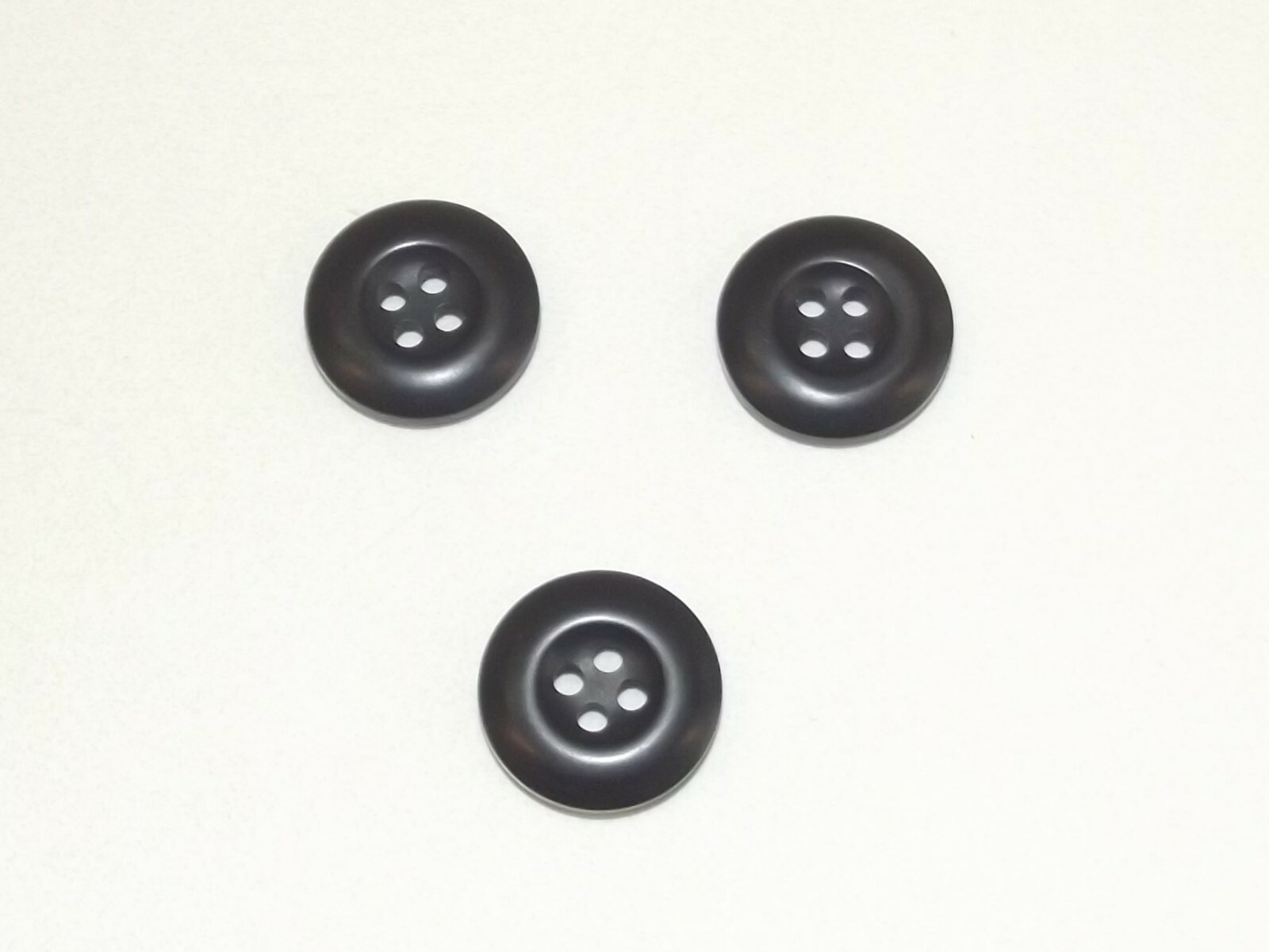 3 Rothco 3/4" Black BDU Military Buttons Camouflage Dress Replacement ...