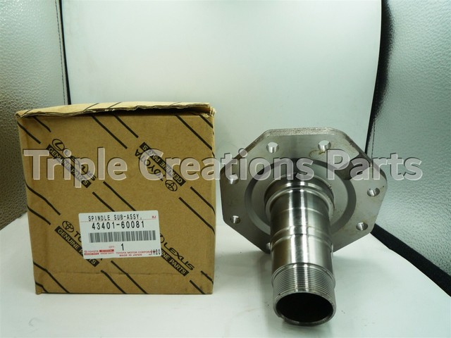 Genuine OEM 4340160081 Toyota Steering Knuckle Spindle 43401-60081 for ...