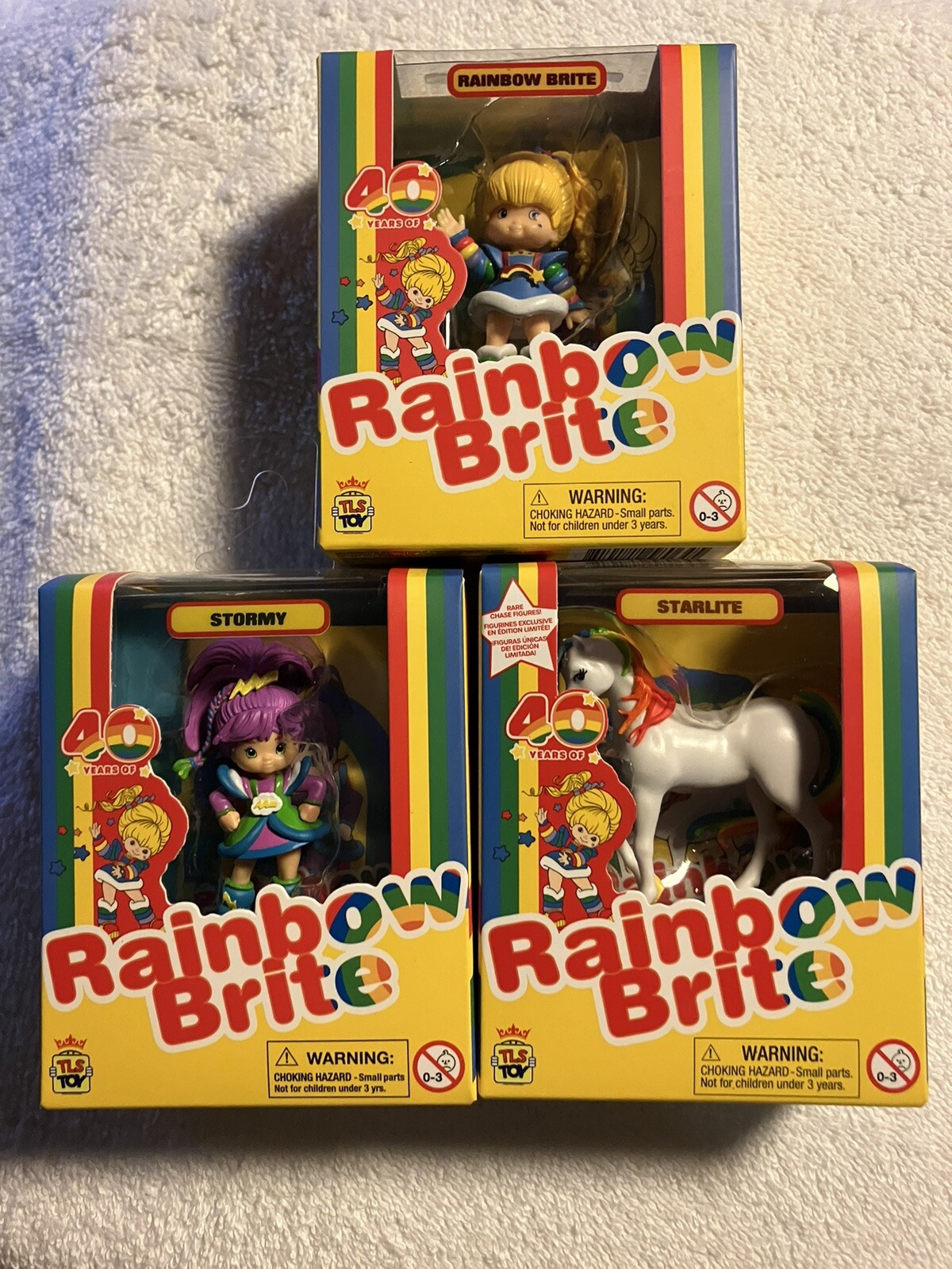 2023 TLS Toys CheeBee Rainbow Brite Series 1 Lot Rainbow Brite Starlite ...