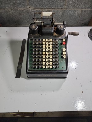 Cash Register, Adding Machines - Burroughs Portable Adding