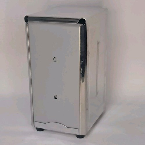 Napkin Holder Dispenser Vintage Chrome Restaurant Diner Table Counter 2 ...