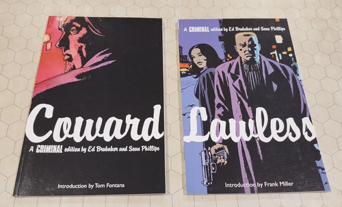 Criminal Vol. 1 & 2 (Coward and Lawless), Icon graphic novel/TPB, 2007 ...