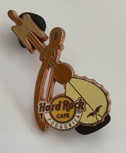HARD ROCK CAFE PODGORICA 2015 GUSLE TRADITIONAL MUSICAL INSTRUMENT PIN ...