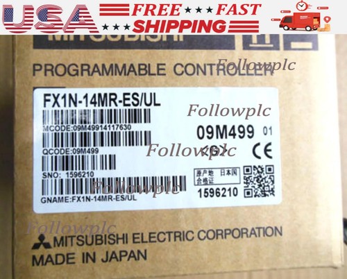 FX1N-14MR-ES/UL 1PCS NEW MITSUBISHI Programmable Controller FX1N-14MR ...