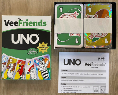 VeeFriends UNO Charming Cheetah Spectacular Foil Card Tier 4 & Pack Gary Vee-Uno | eBay