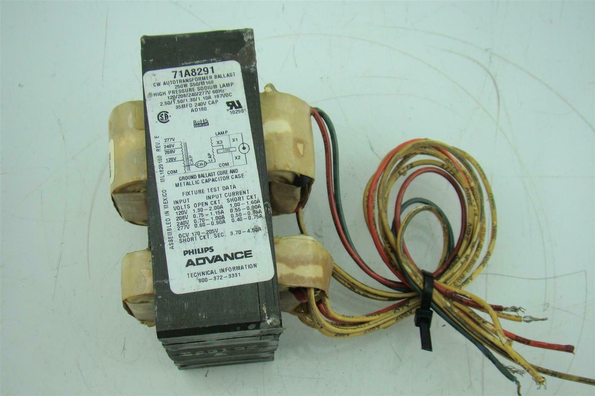 250 Watt High Pressure Sodium Ballast High Pressure Sodium Lamps