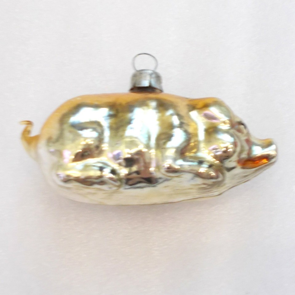 Rare Vintage USSR Glass Russian Christmas Ornament Xmas Tree Decoration ...