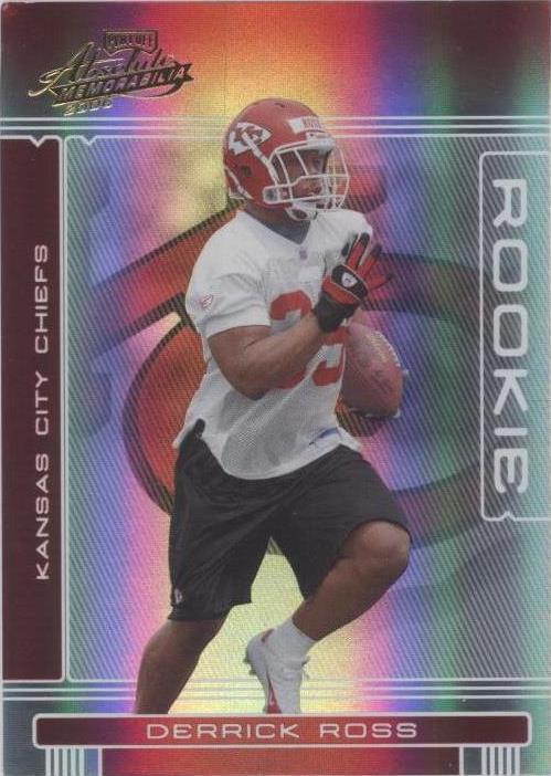 2006 Playoff Absolute Memorabilia - Rookie Derrick Ross #160 /999 (RC ...