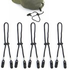 5 x ADJUSTABLE HAT CLIP/CAP RETAINER-CLIP TO SHIRT - BOATING/JOGGING ...